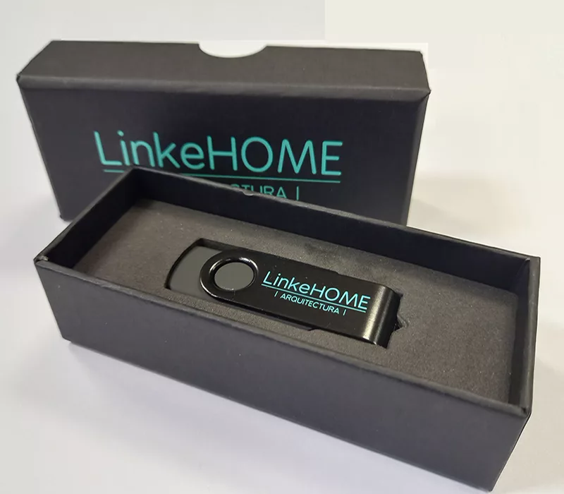 Caja USB Metal - Memorias USB